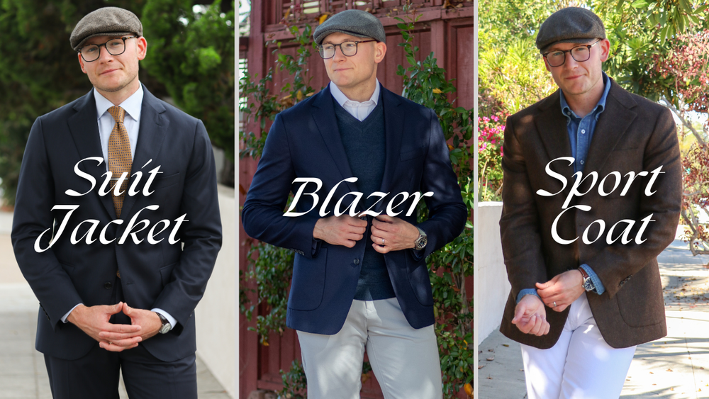 What's the Difference Between a Suit Jacket, Blazer, & Sport Coat?