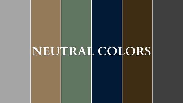 The Best Colors for Men to Wear